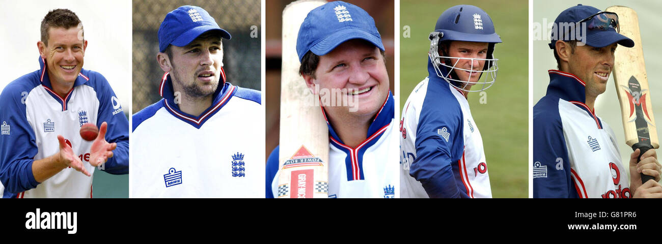 PA composite photo of Wisden's five cricketers of the year, England's ...