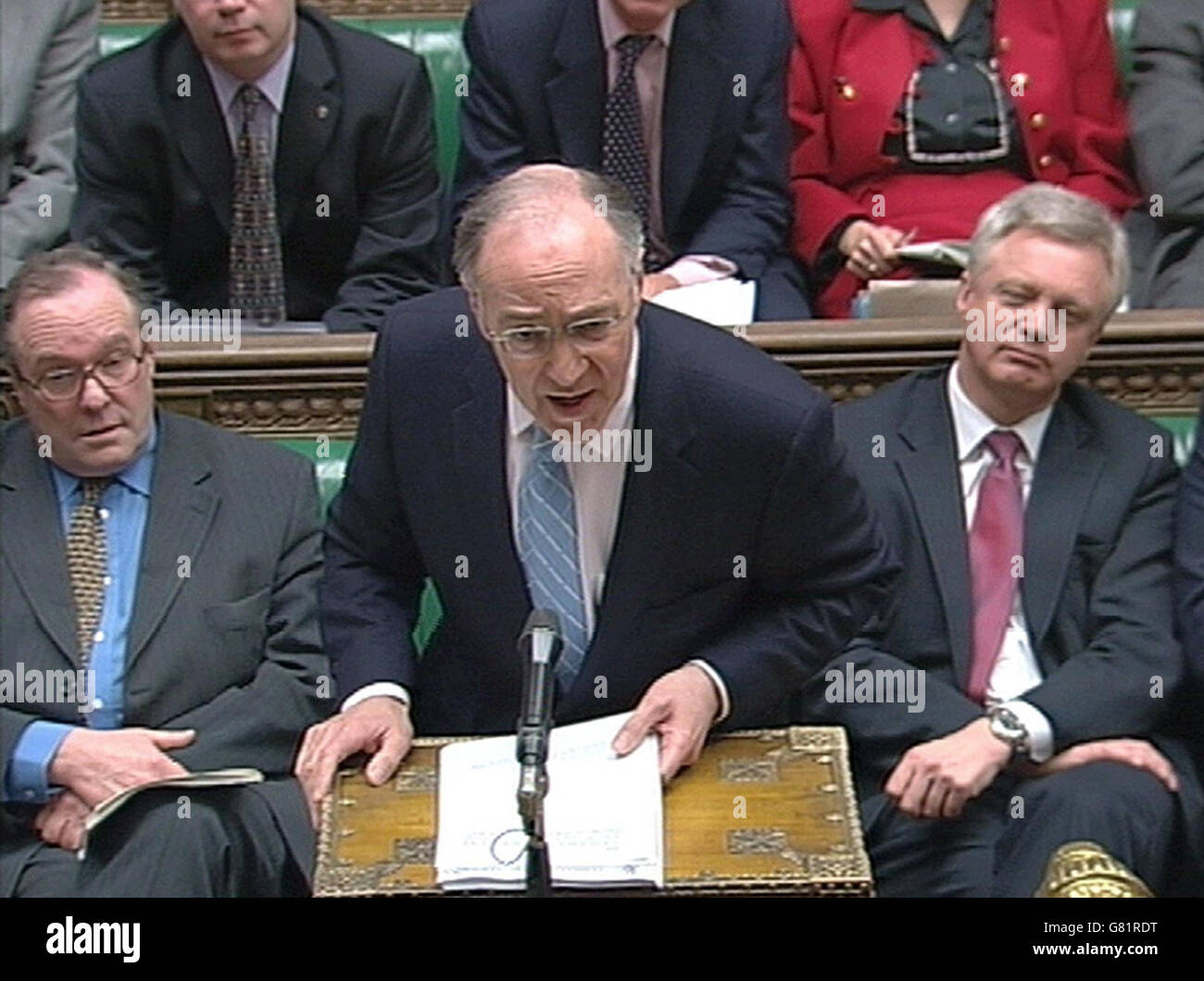 Michael Howard, leader of the Conservative Party during the final ...