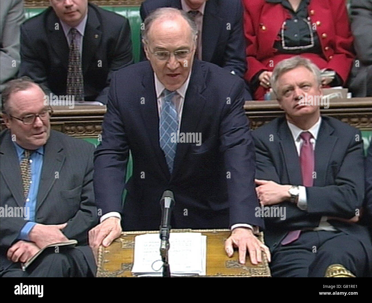 Michael Howard, leader of the Conservative Party during the final ...