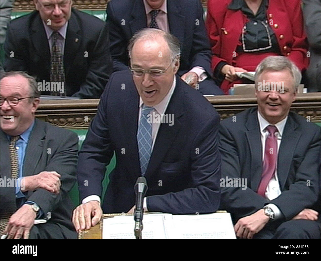 Michael Howard, leader of the Conservative Party during the final ...