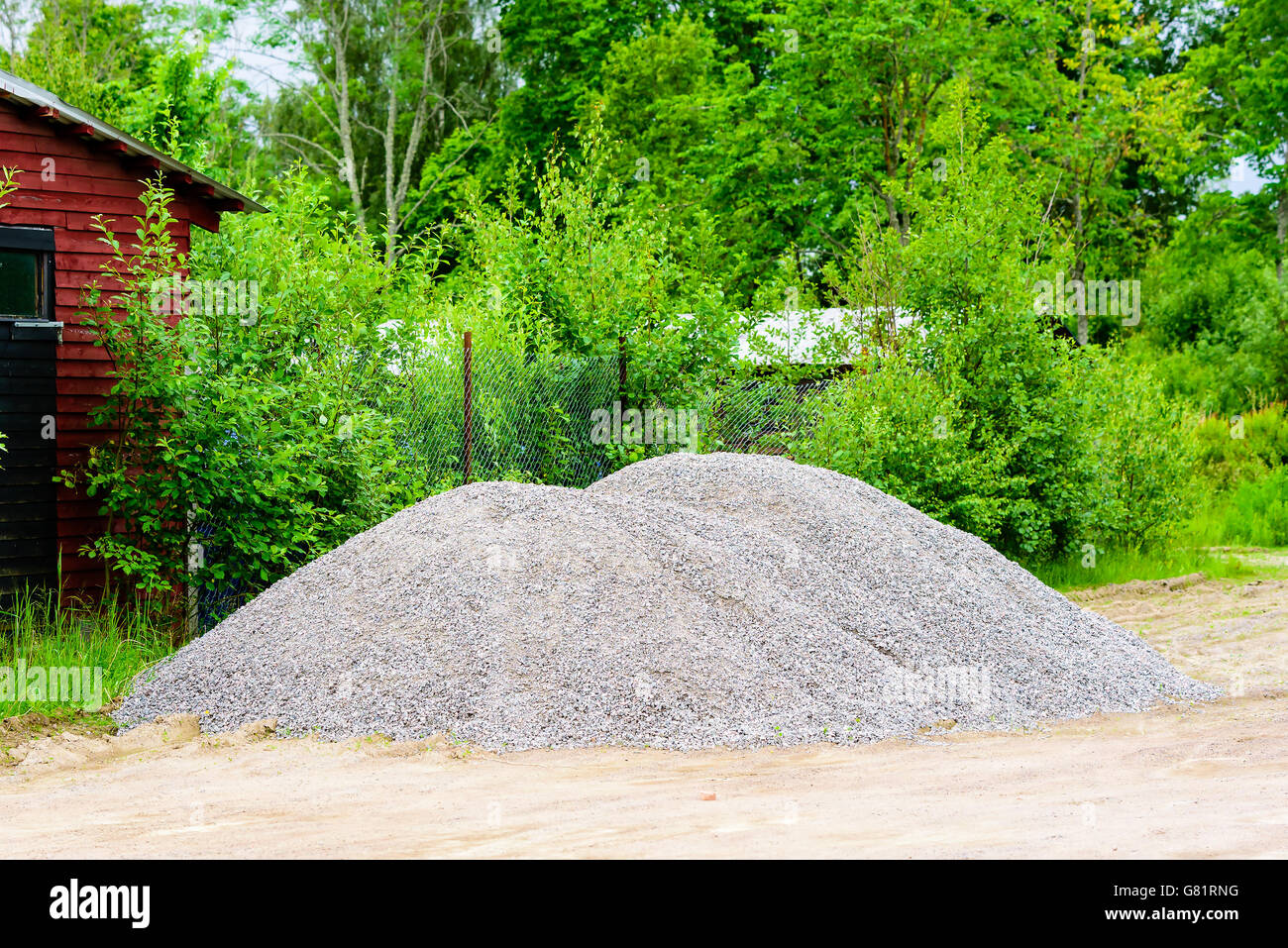 Pile Of Gravel