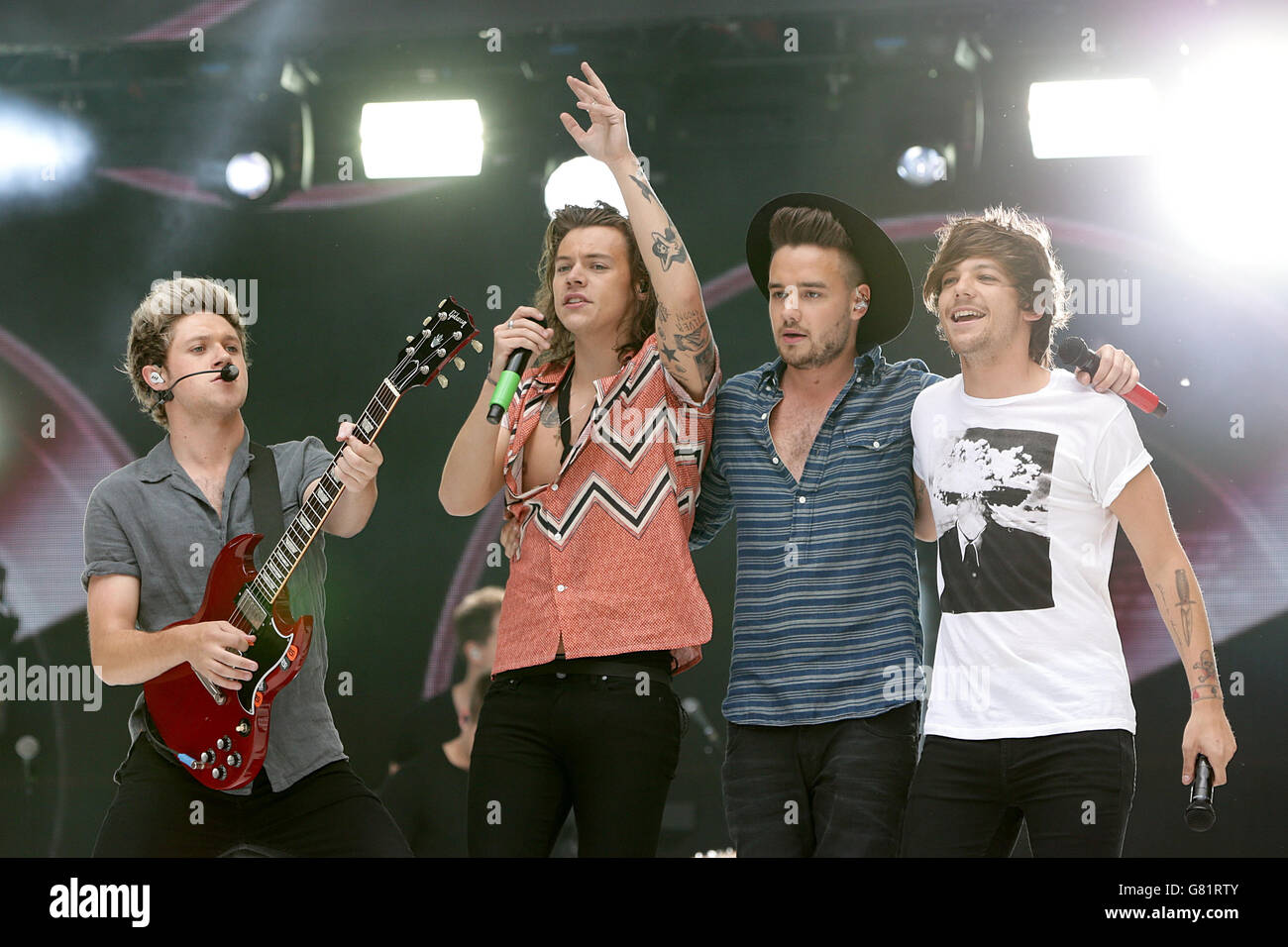 EXCLUSIVE Niall Horan, Harry Styles, Liam Payne and Louis Tomlinson of ...