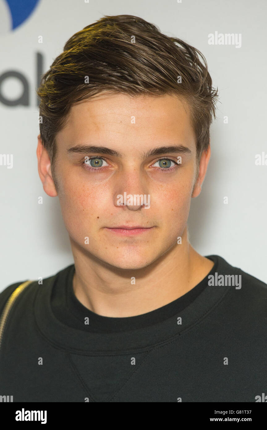 Martin Garrix backstage at the Capital FM Summertime Ball held at ...