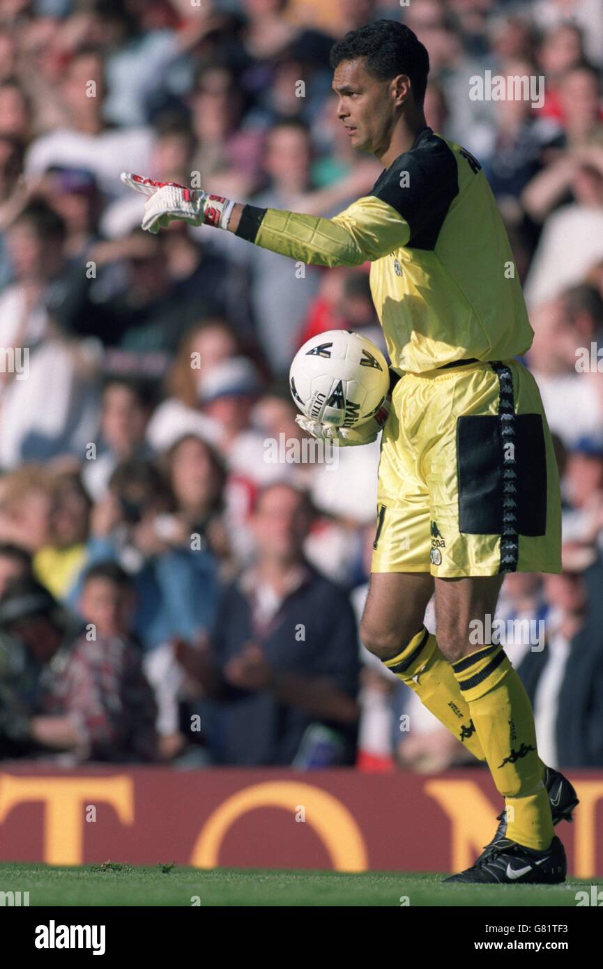 International Soccer - England v South Africa. Andre Arendse, South ...