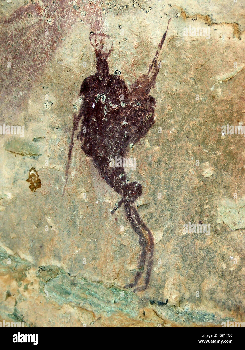 San bushmen cave rock art paintings hi-res stock photography and images ...