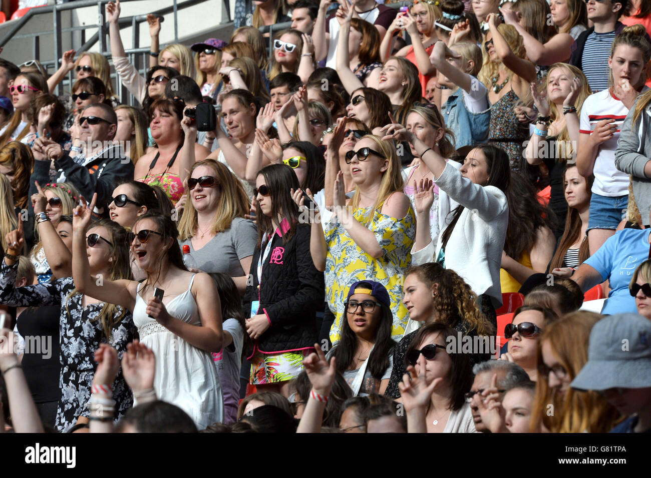 Capital FM Summertime Ball 2015 - London Stock Photo - Alamy