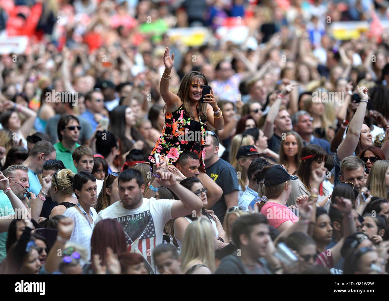 Capital FM Summertime Ball 2015 - London Stock Photo - Alamy