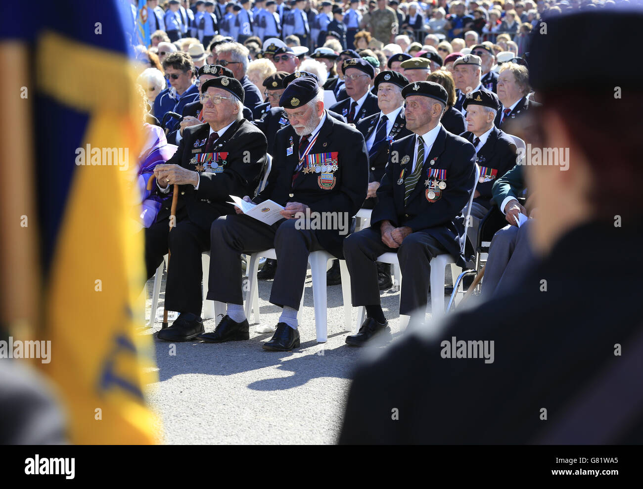 D-Day memorial 71st anniversary Stock Photo - Alamy