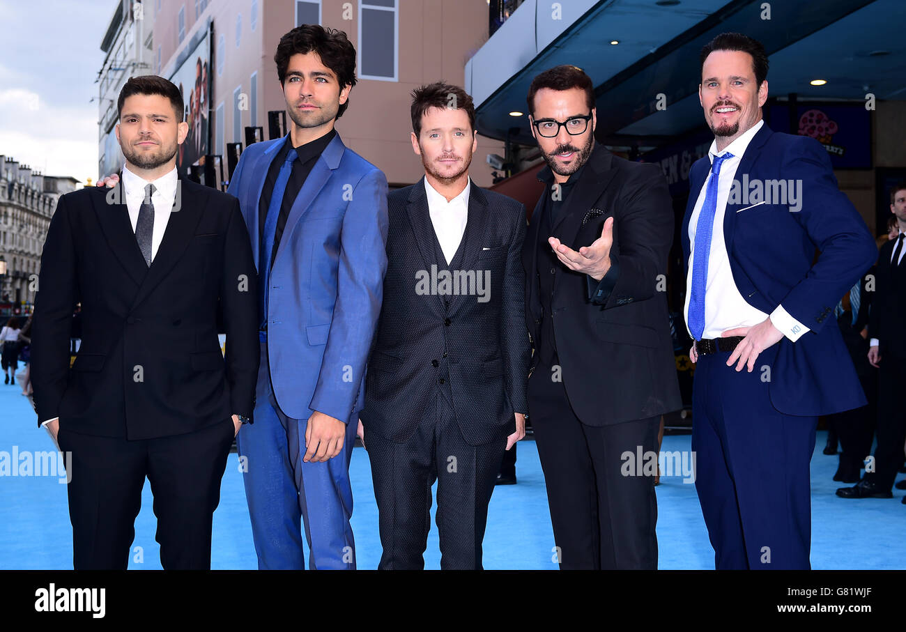 Entourage UK Film Premiere - London Stock Photo - Alamy
