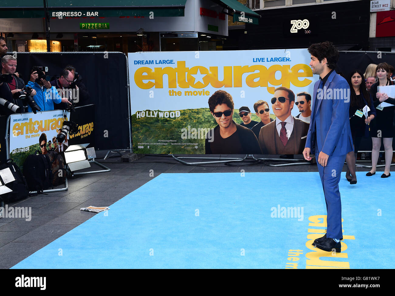 Entourage UK Film Premiere - London Stock Photo - Alamy