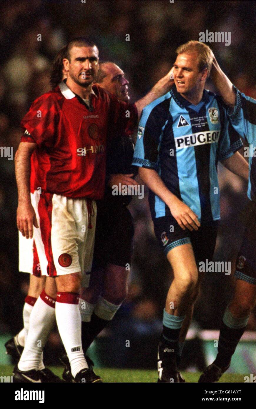 Manchester united with david busst hi-res stock photography and images ...