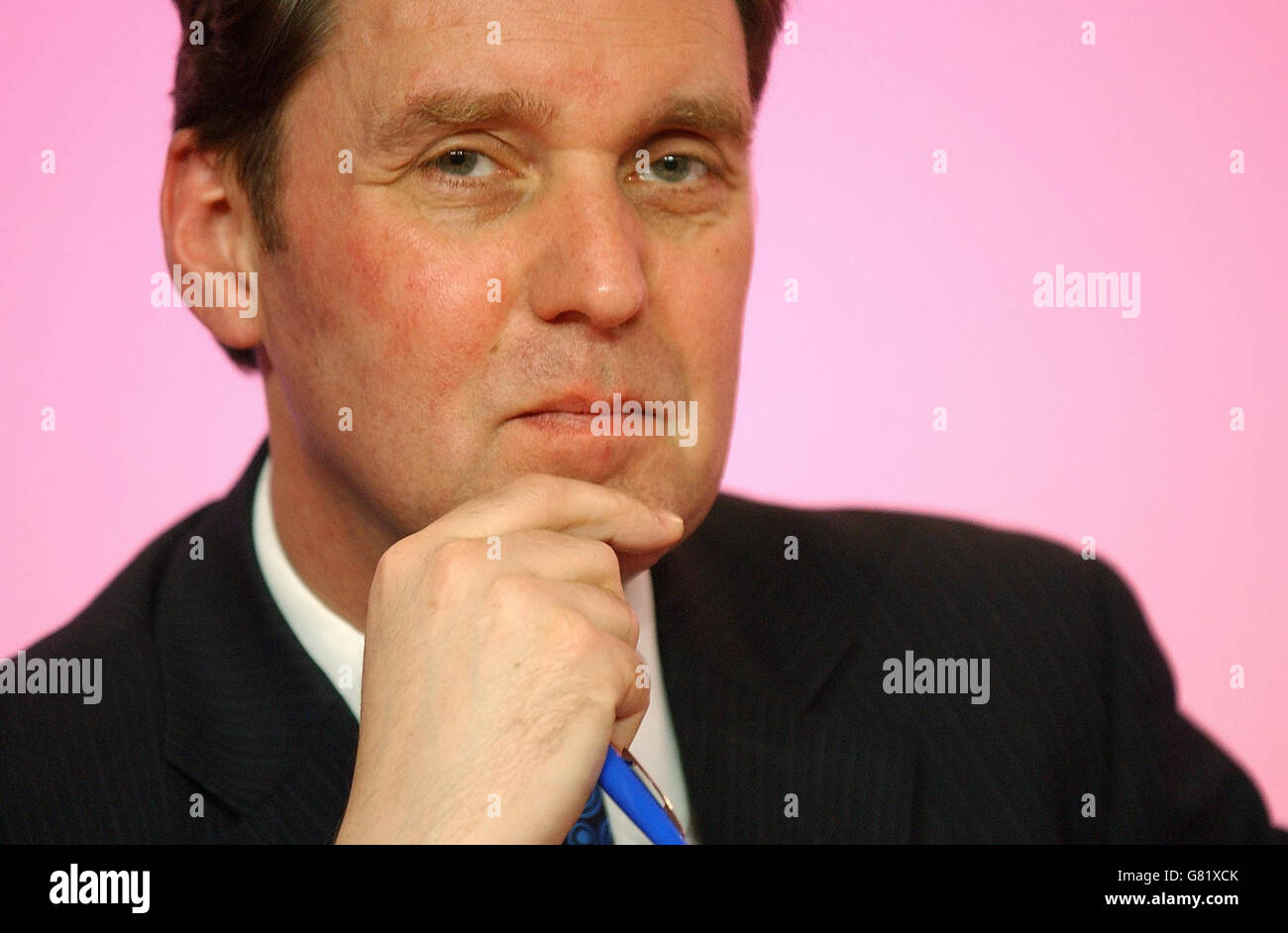 The Labour Party's General Election co-ordinator Alan Milburn Stock ...