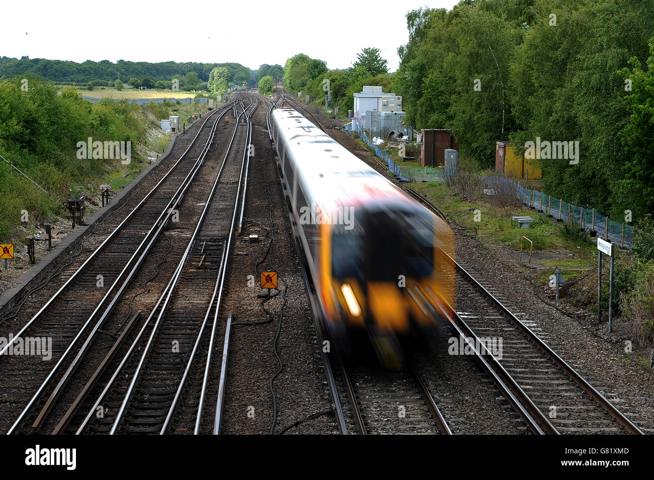 Basingstoke railway track hi-res stock photography and images - Alamy