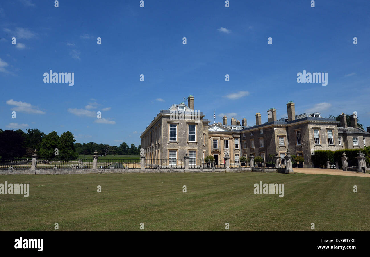 General View of Althorp House, in Northamptonshire. The Althorp ...