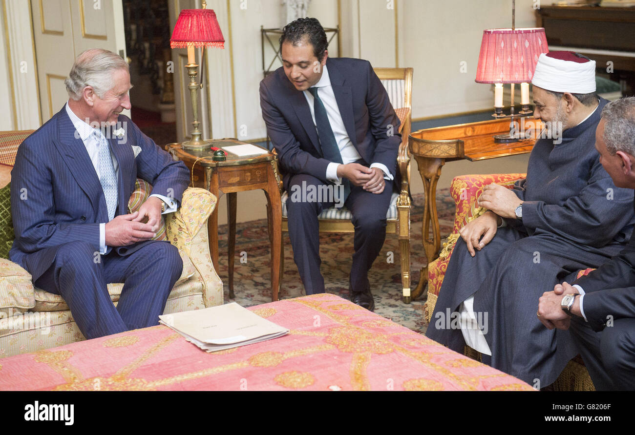 Professor dr mohamed ahmed el tayeb at clarence house hi-res stock ...