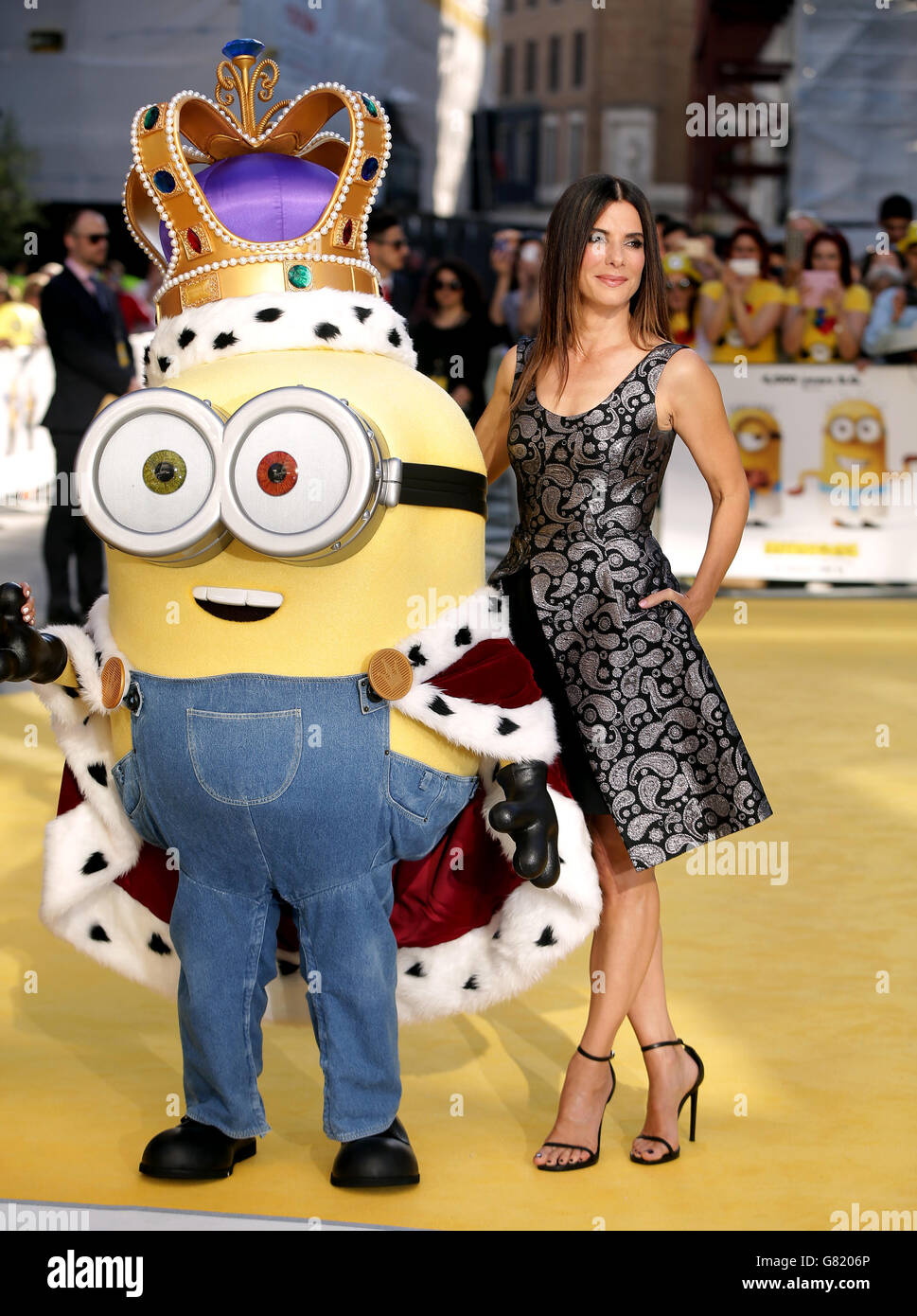 Minions World Premiere - London Stock Photo - Alamy