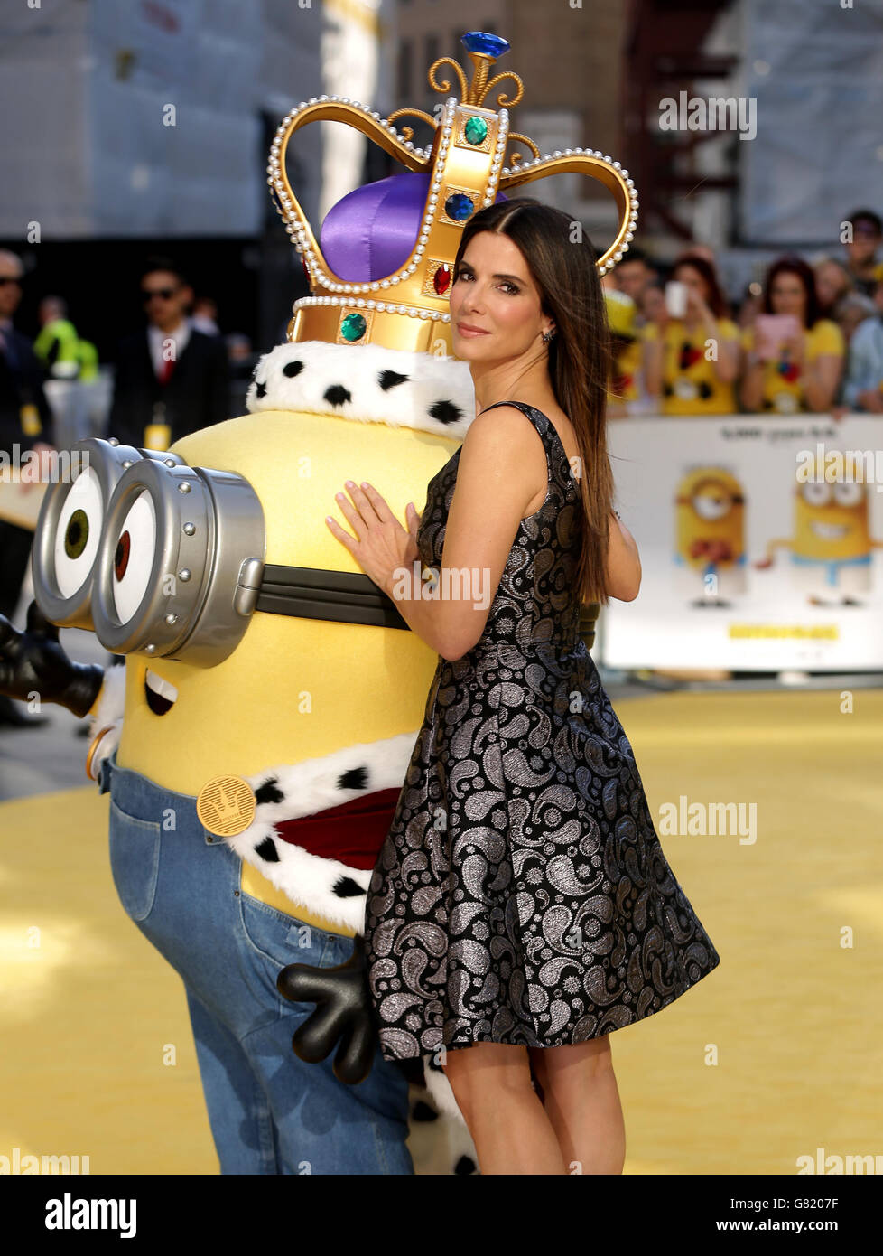 Minions World Premiere - London Stock Photo - Alamy