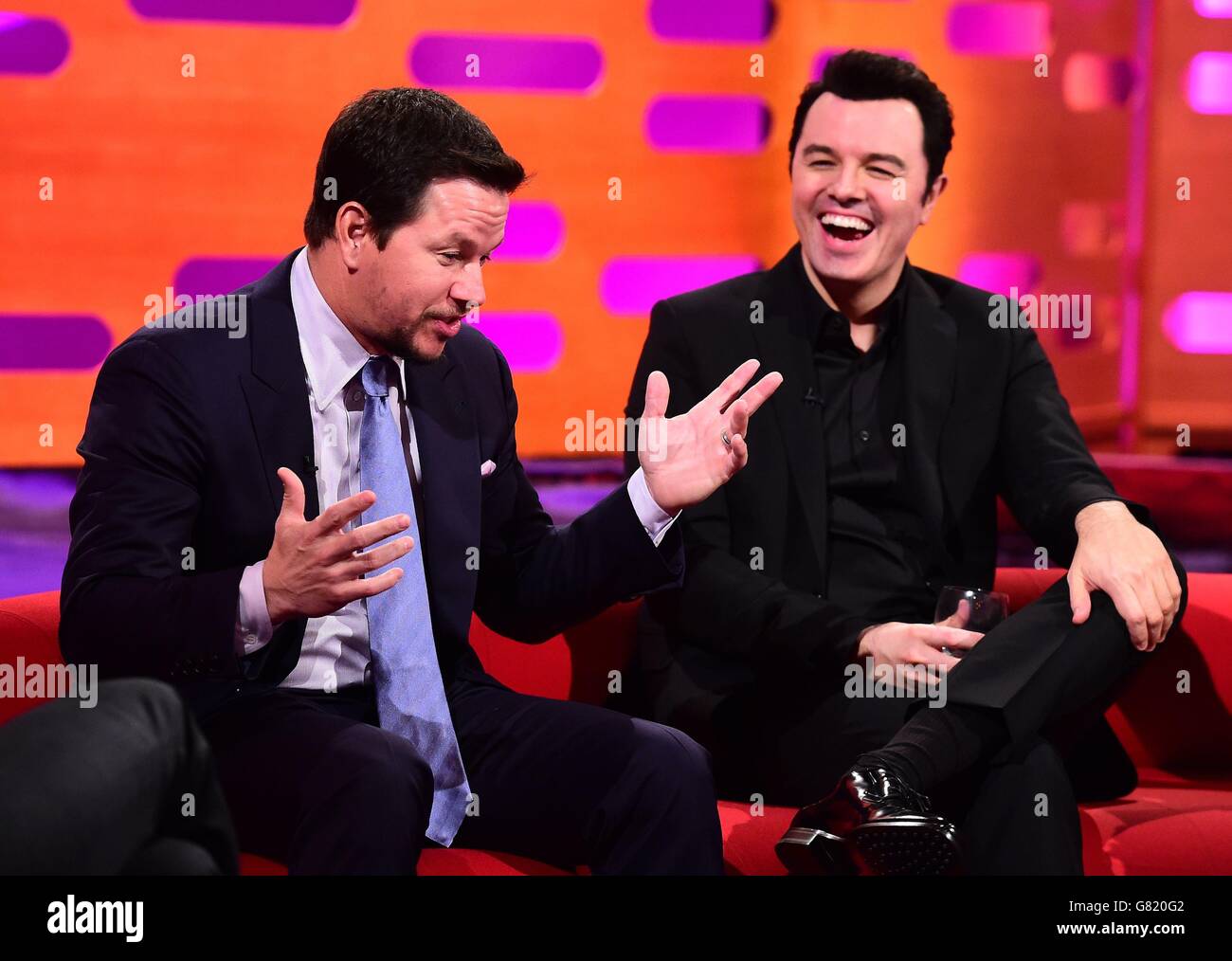 Seth Macfarlane And Mark Wahlberg