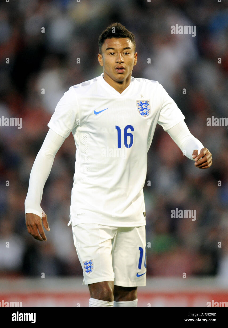 England's Jesse Lingard during the Under 21 International Friendly at ...