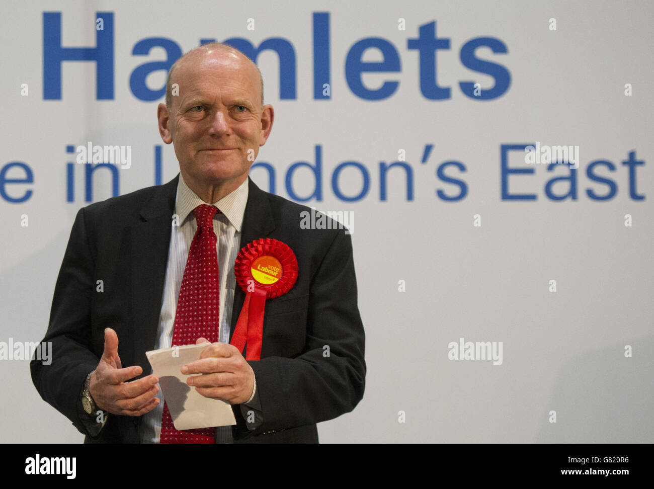 John Biggs is elected as the new mayor of Tower Hamlets after the count ...