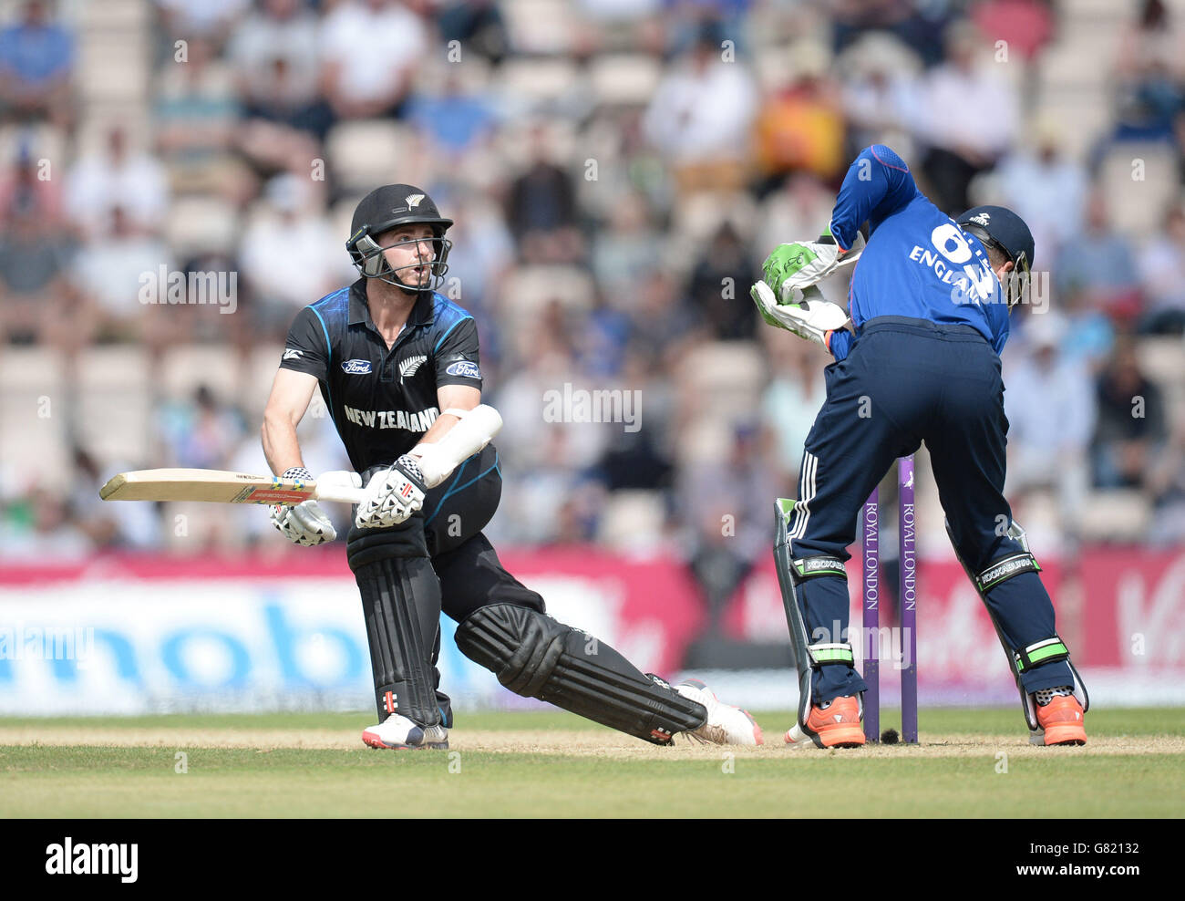New Zealand's Kane Williamson bats during the Royal London One Day ...