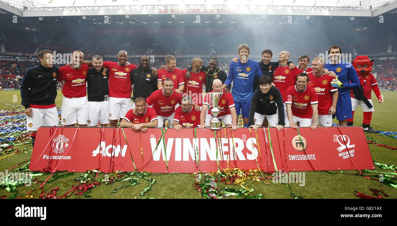 Soccer - Manchester United Legends v Bayern Munich Legends - Old ...