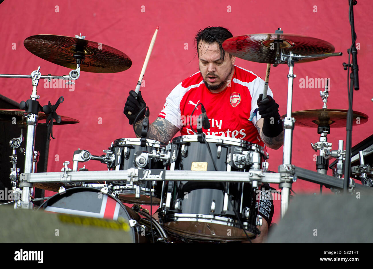 Download Festival 2015 - Day Three - Donington Park Stock Photo - Alamy