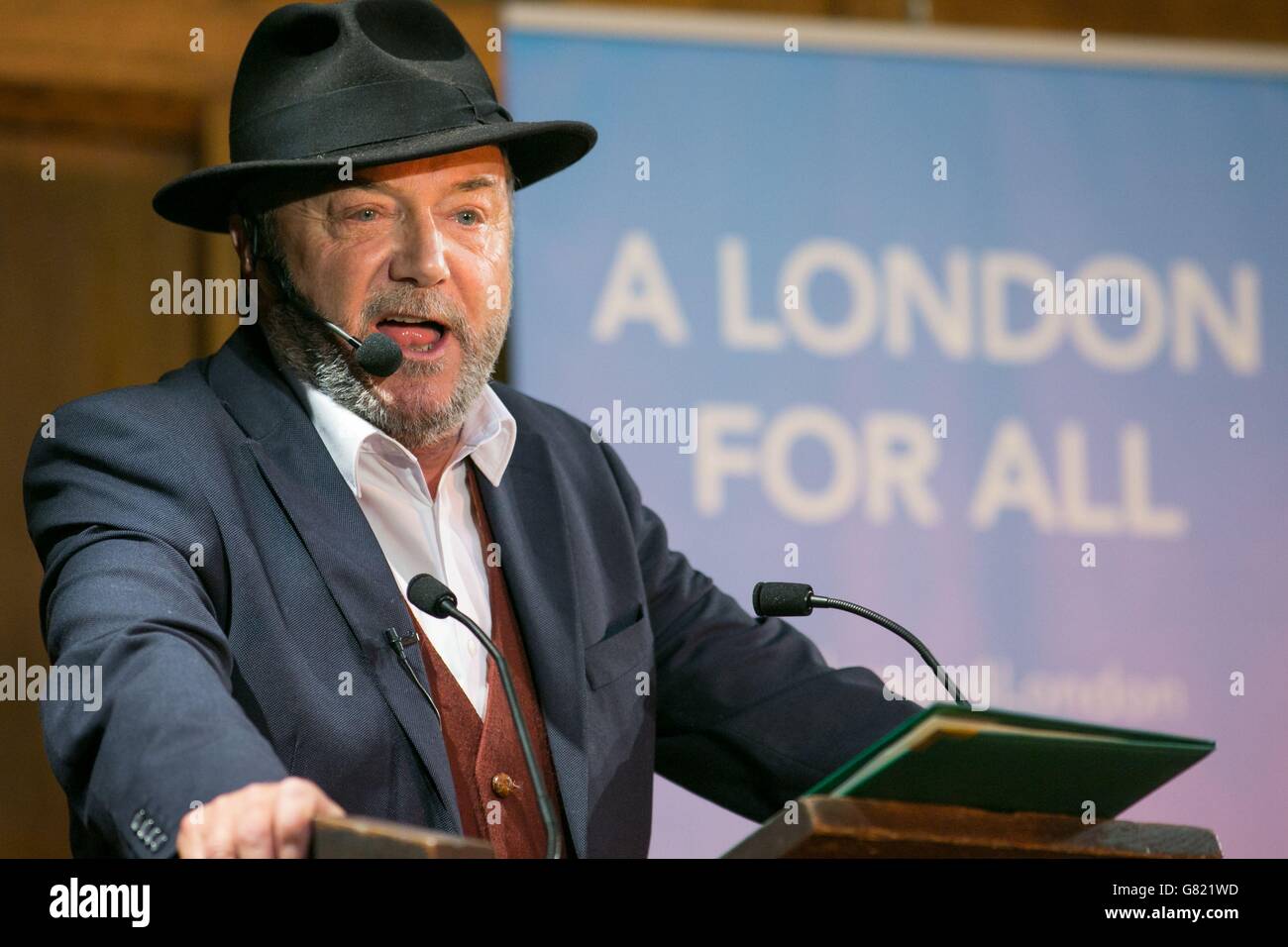 Political veteran George Galloway officially launches his campaign to ...