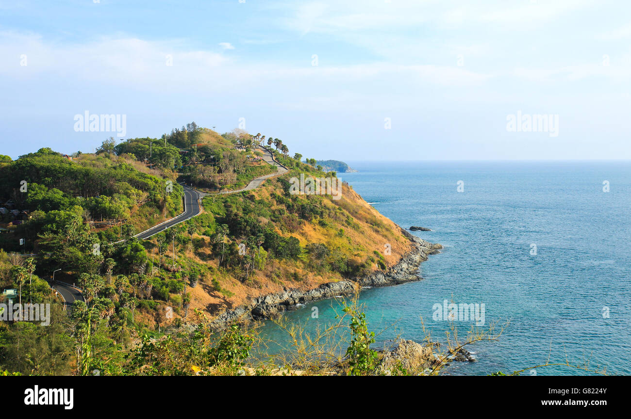 Windmill Viewpoint in Phuket ,Thailand Stock Photo - Alamy