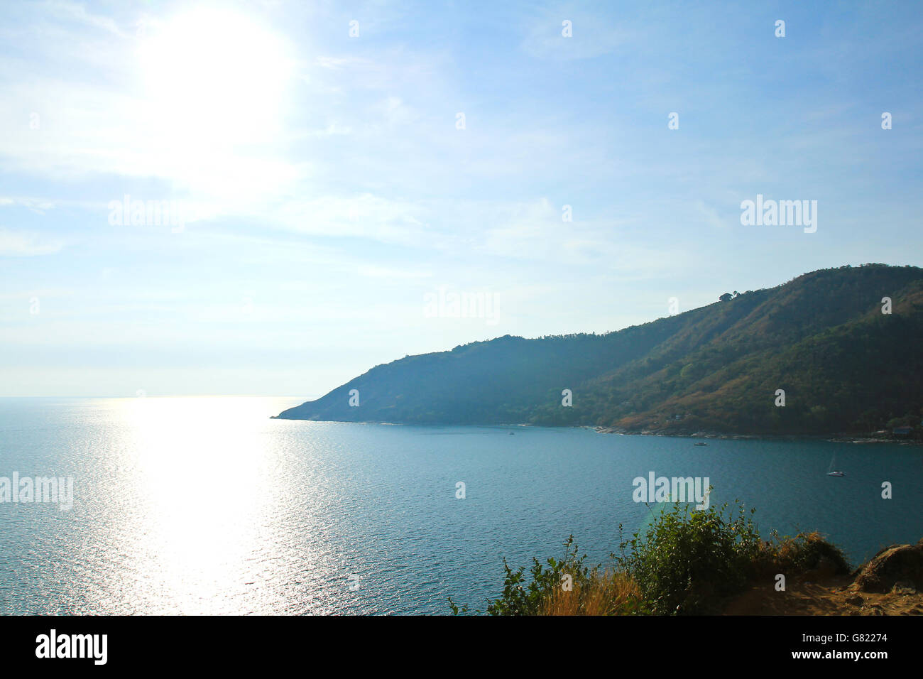 Windmill Viewpoint in Phuket ,Thailand Stock Photo - Alamy