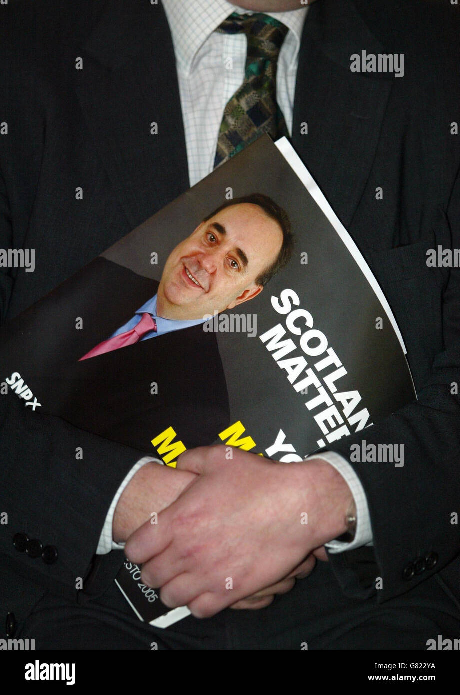 General Election Campaigning 2005 - Glasgow Stock Photo - Alamy