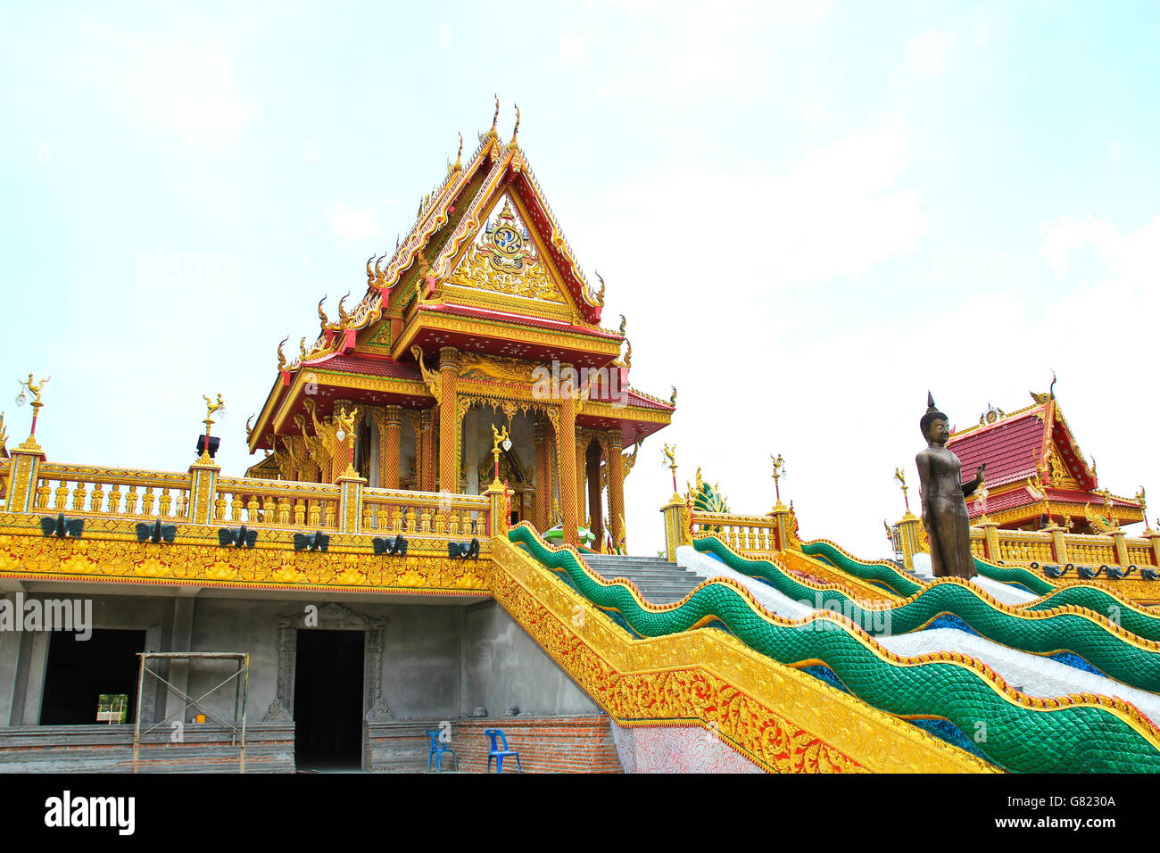 Wat Baan Ngao Temple, Ranong, Thailand Stock Photo - Alamy