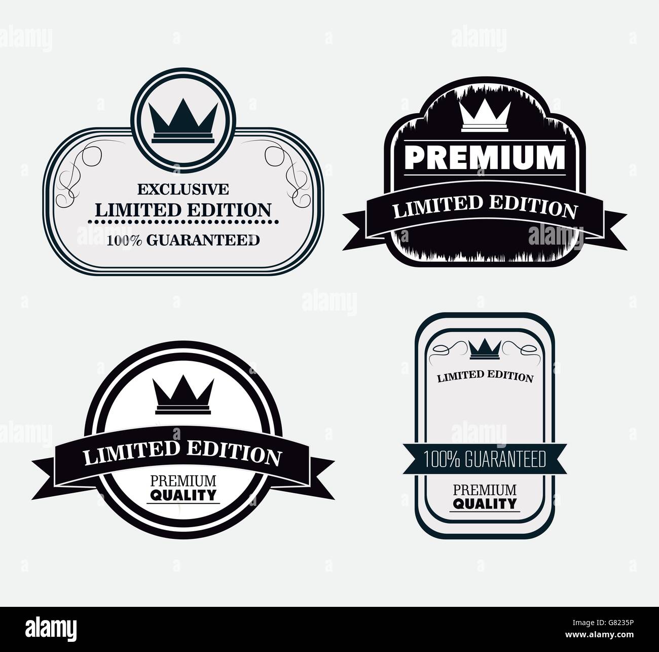 Label icon set. Premium and Quality design. Vector graphic Stock Vector ...