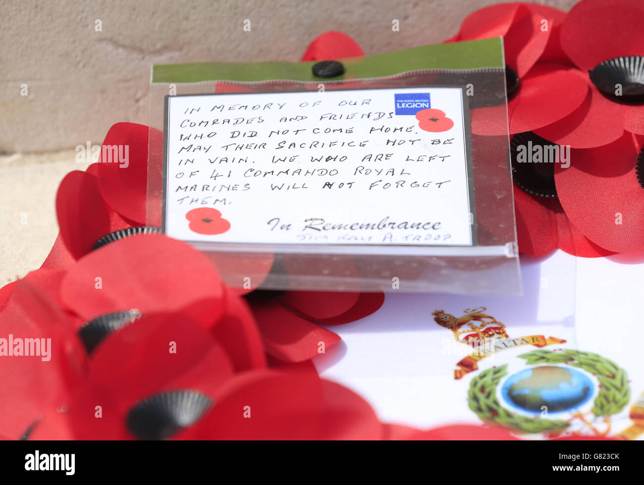 D-Day memorial 71st anniversary Stock Photo - Alamy
