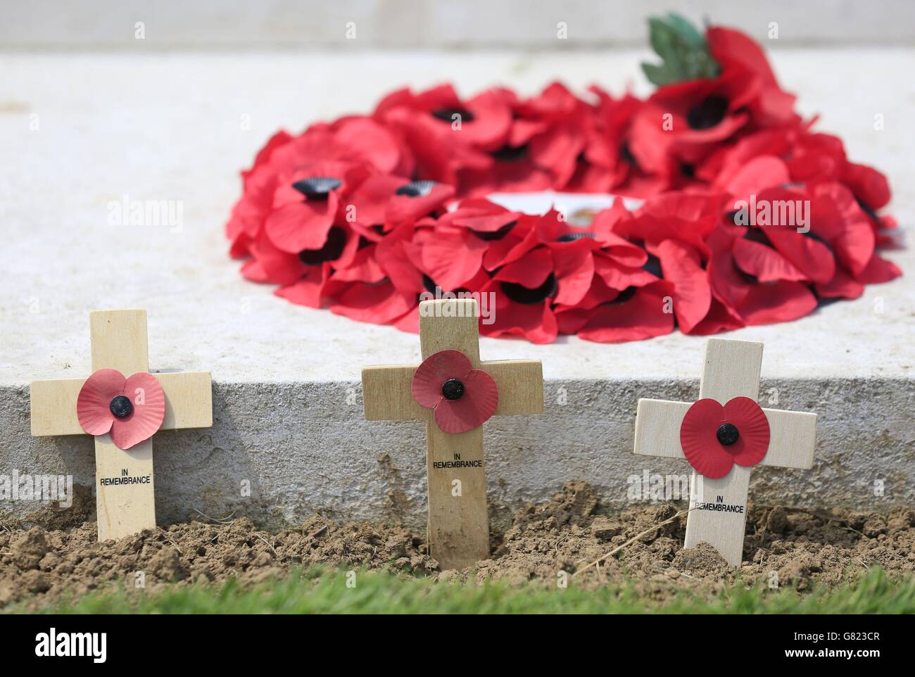 D-Day memorial 71st anniversary Stock Photo - Alamy