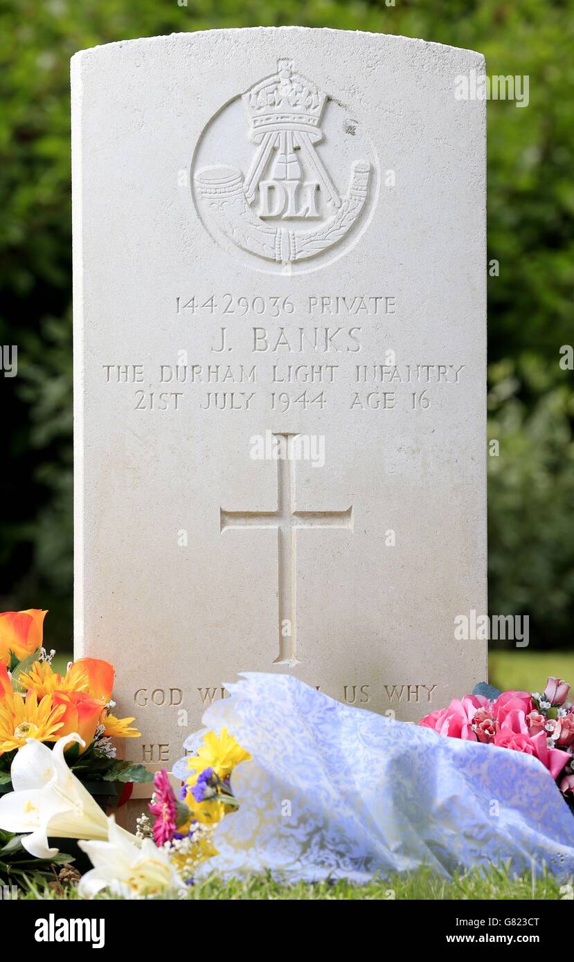 D-Day memorial 71st anniversary Stock Photo - Alamy