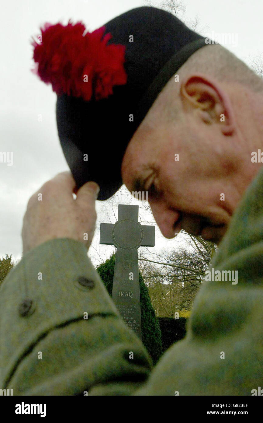 William Parr, from central London (who fought in Korea) standing at the ...