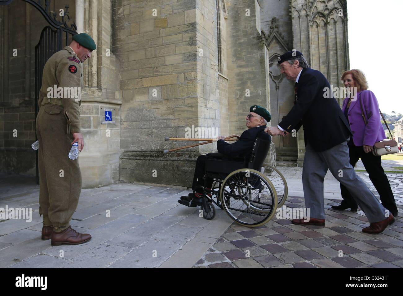 D-Day memorial 71st anniversary Stock Photo - Alamy
