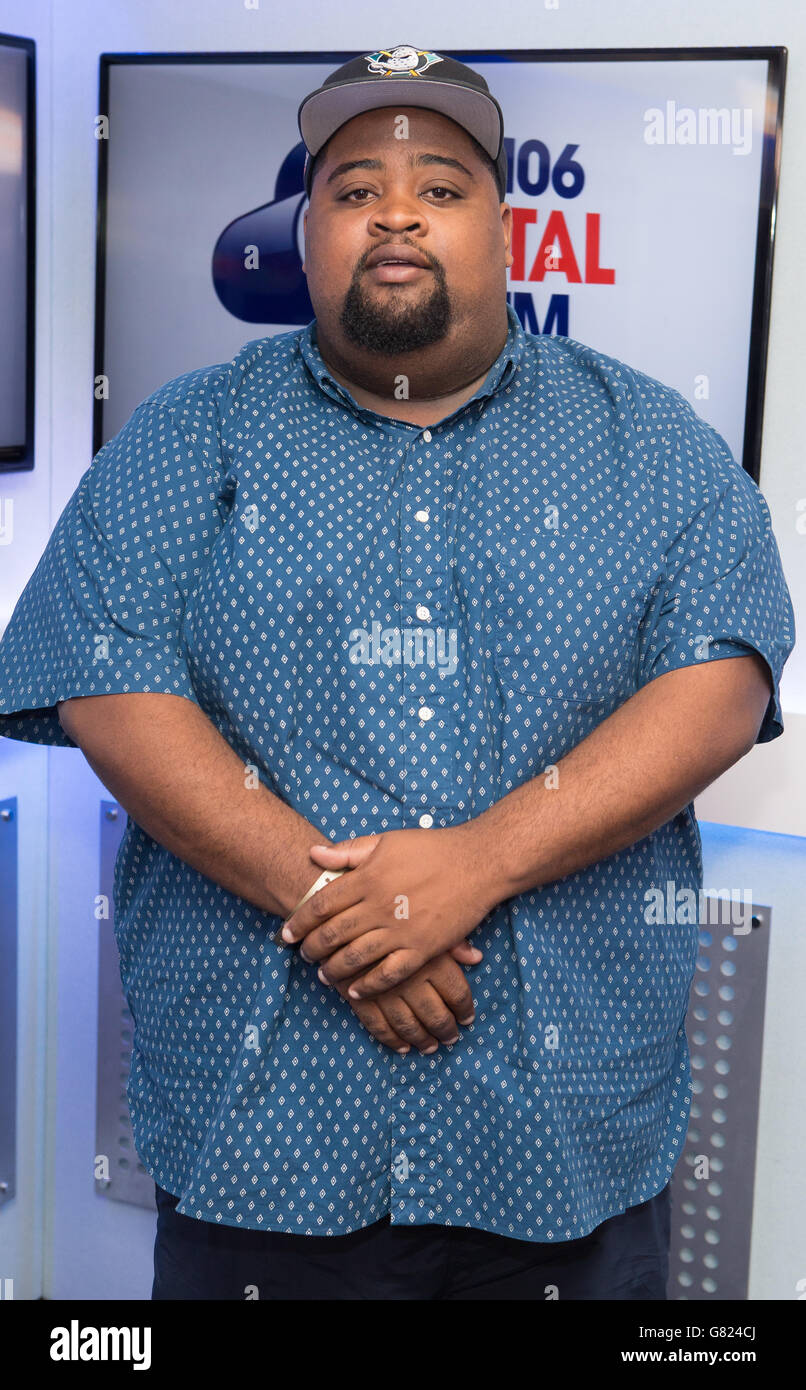 LunchMoney Lewis poses for the photographer after giving a live ...