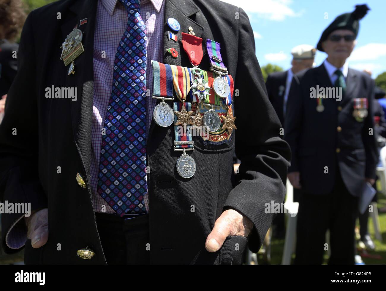 D-Day memorial 71st anniversary Stock Photo - Alamy