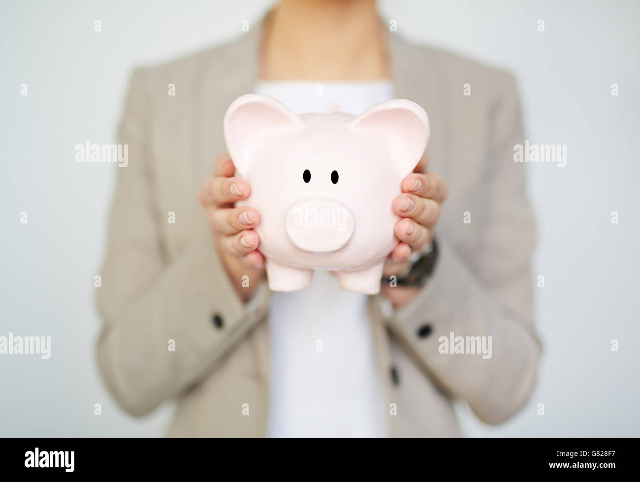 Save your earnings Stock Photo - Alamy