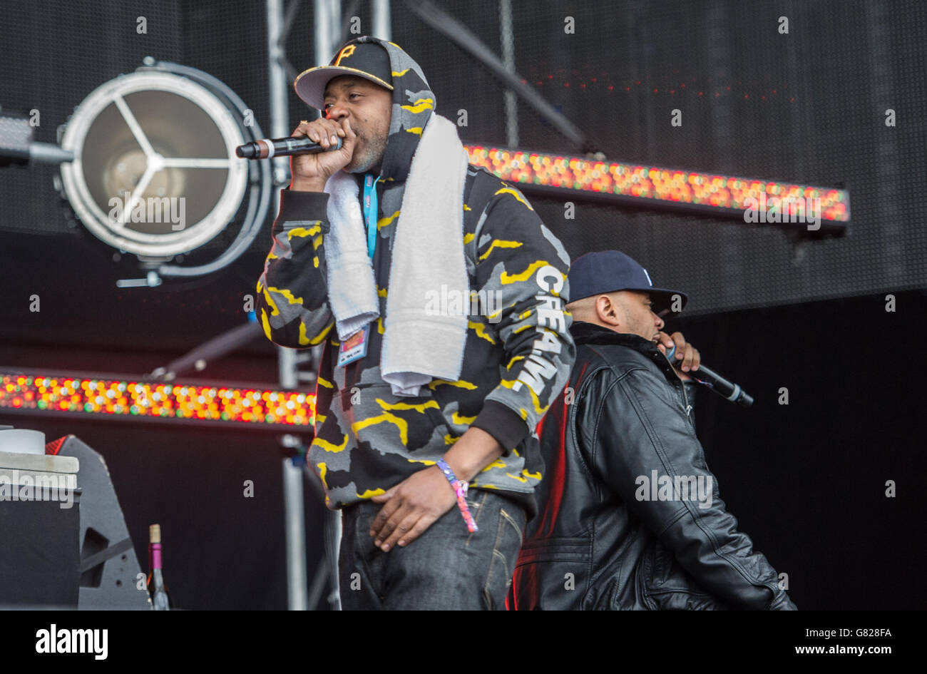 Gza, U-God, Ghostface Killah and Capadonna of Wu Tang Clan performing ...
