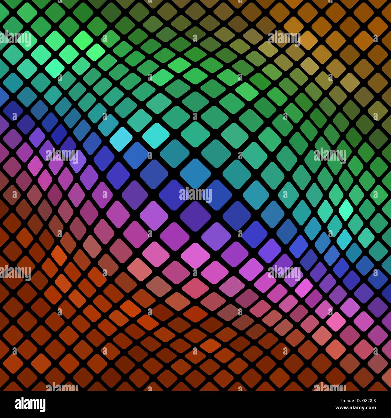 Colorful Square Pattern. Abstract Background Stock Vector Image & Art ...