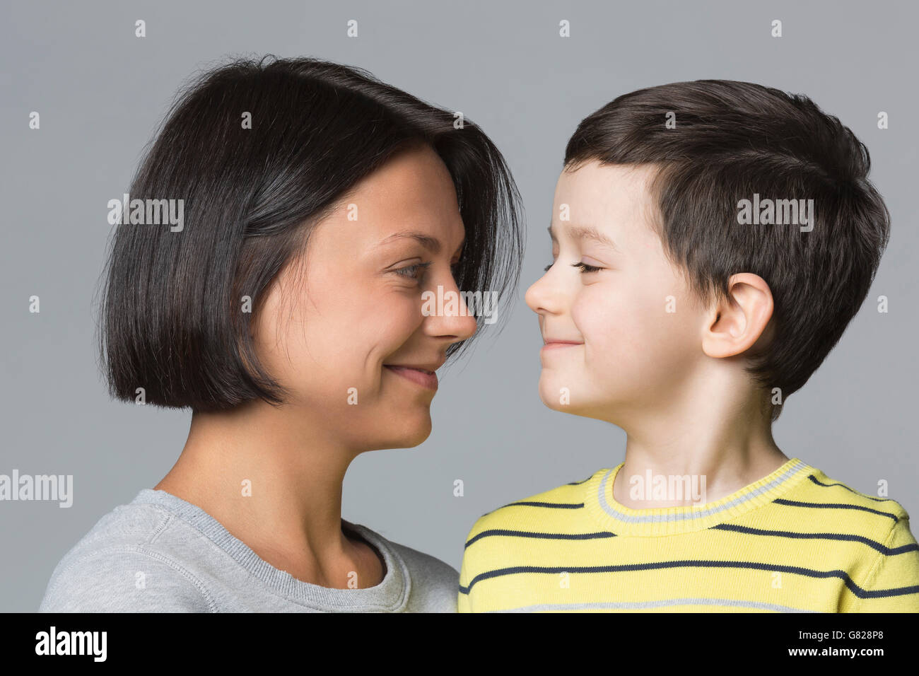 Mother looking at her hi-res stock photography and images - Alamy