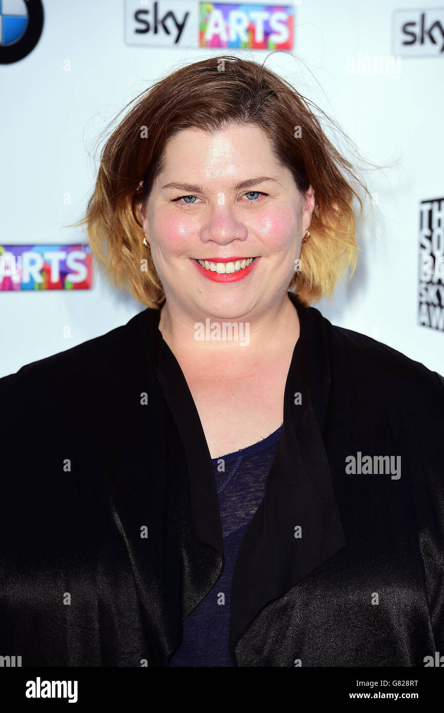 Katy Brand Attending The South Bank Sky Arts Awards At The Savoy Hotel