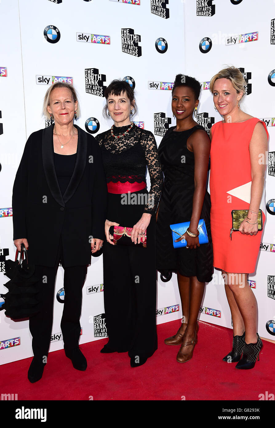 Phyllida Lloyd, Harriet Walter, Jade Anouka and Kate Pakenham attending ...