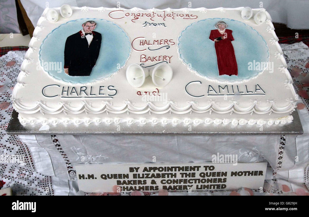 Charles camilla wedding cake hi-res stock photography and images - Alamy