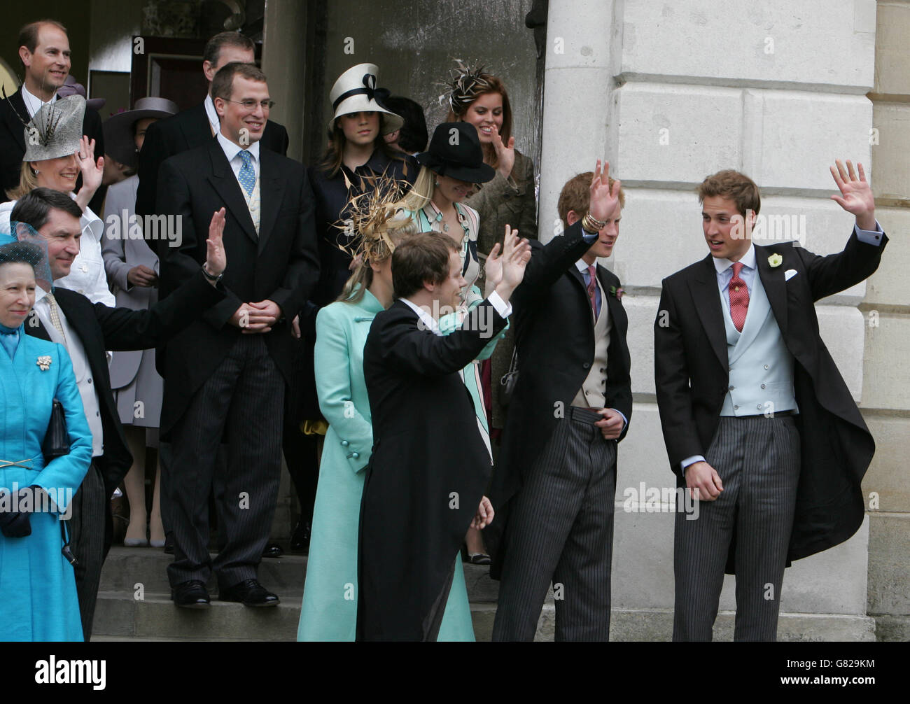 Princess beatrice left zara hi-res stock photography and images - Alamy