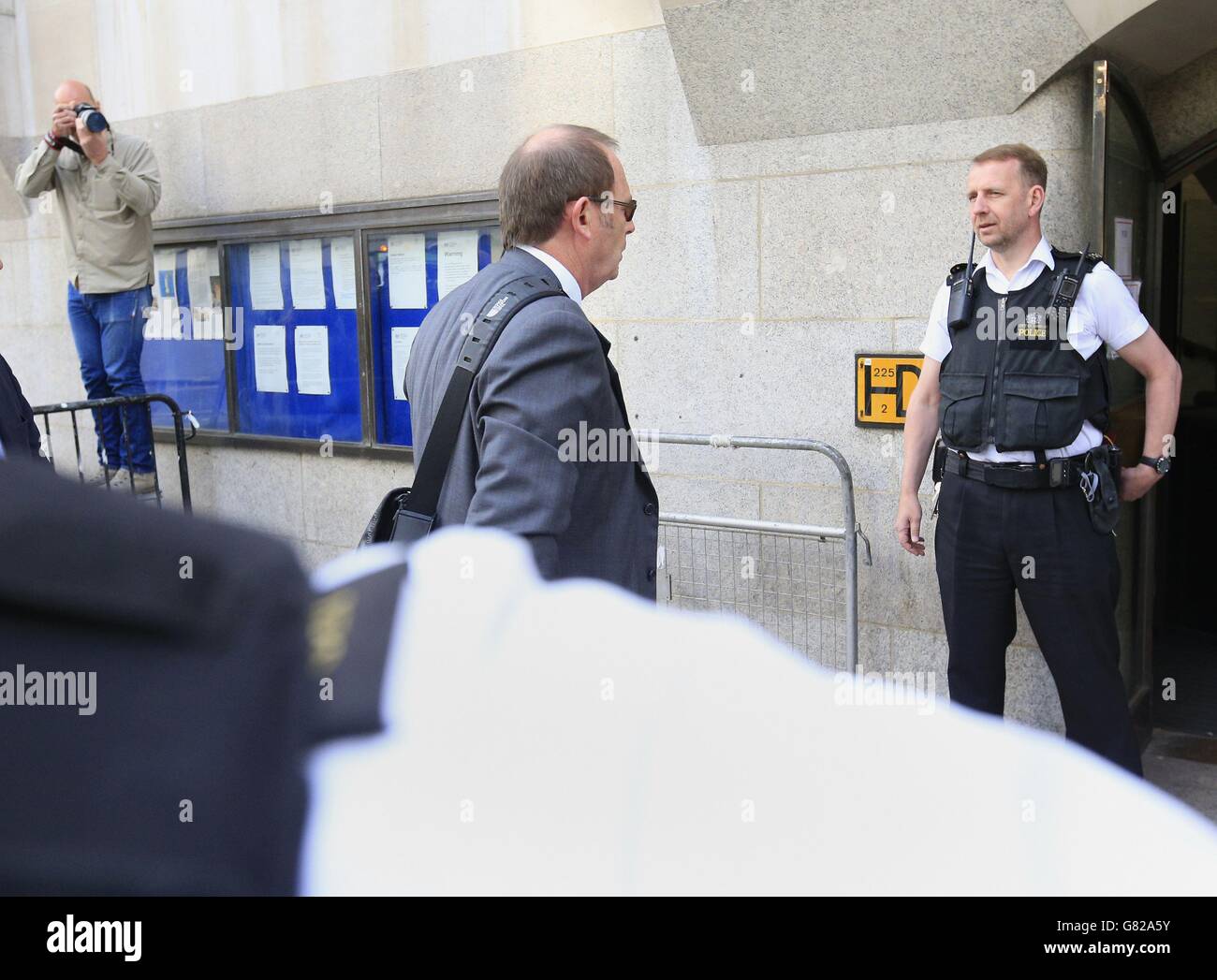 Azelle Rodney court case Stock Photo - Alamy