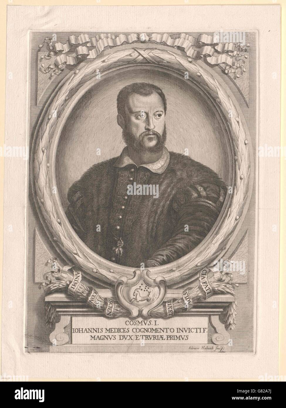 Portrait de cosimo i de medici hi-res stock photography and images - Alamy